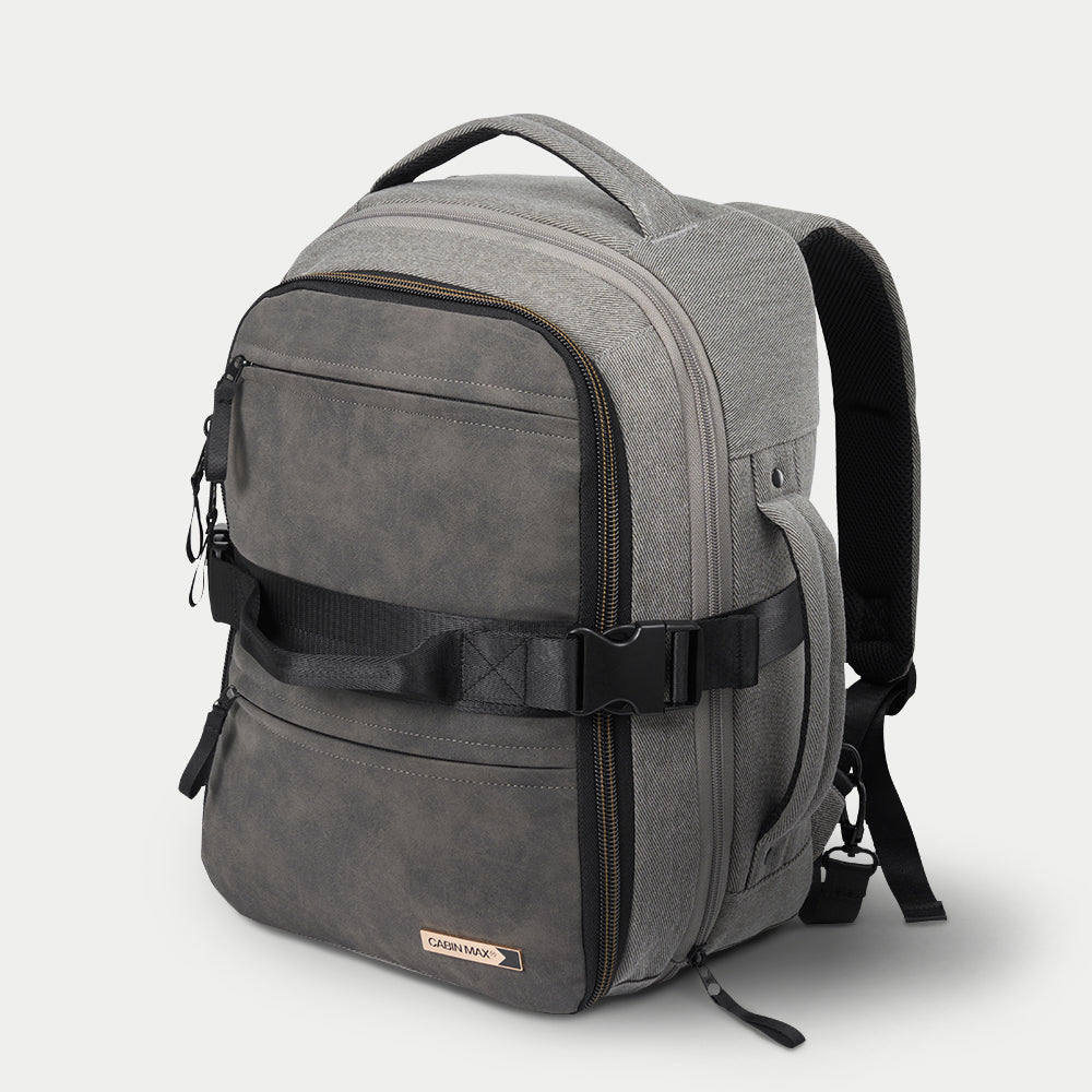 Evos Expandable Travel Bag Underseat 40x30x20 / 40x30x15 cm – Cabin Max