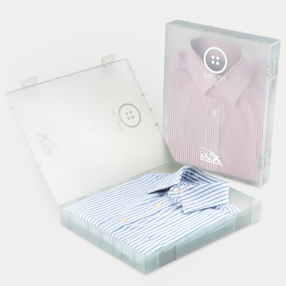 Shirt Tidy – 2 Pack Easy Packing and Travel Solution – Cabin Max